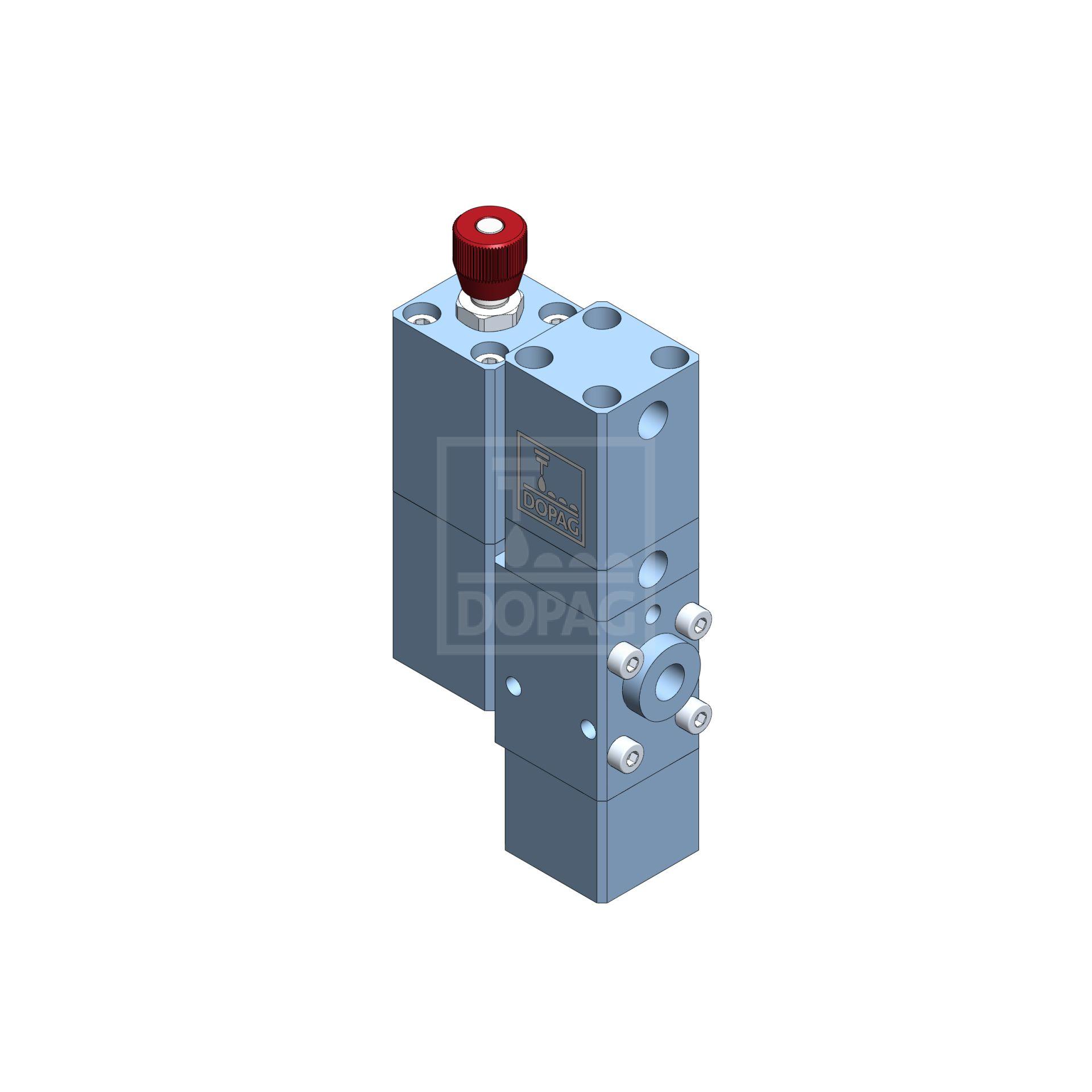 Needle and chamber metering valves